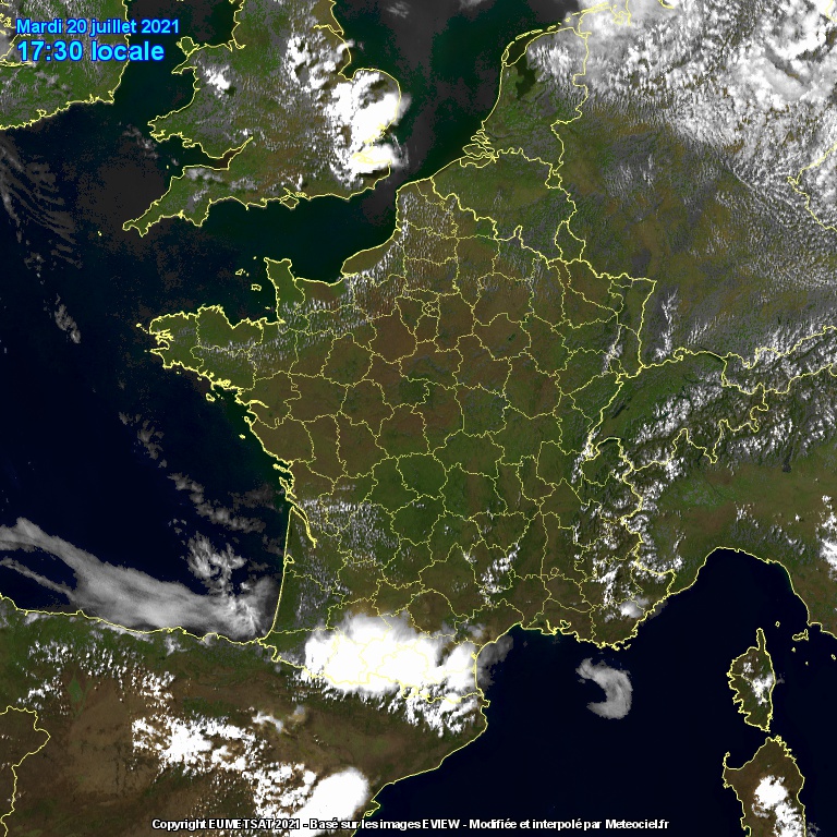 Meteociel.fr - Observations satellite - images satellite infrarouge et ...